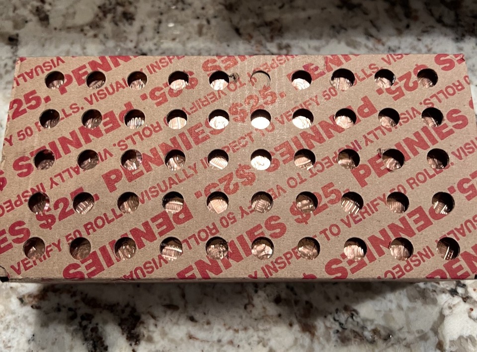 2024 P Lincoln Cent Rolls/ Box. 50 Rolls Bu. Uncirculated OBW Loomis ...