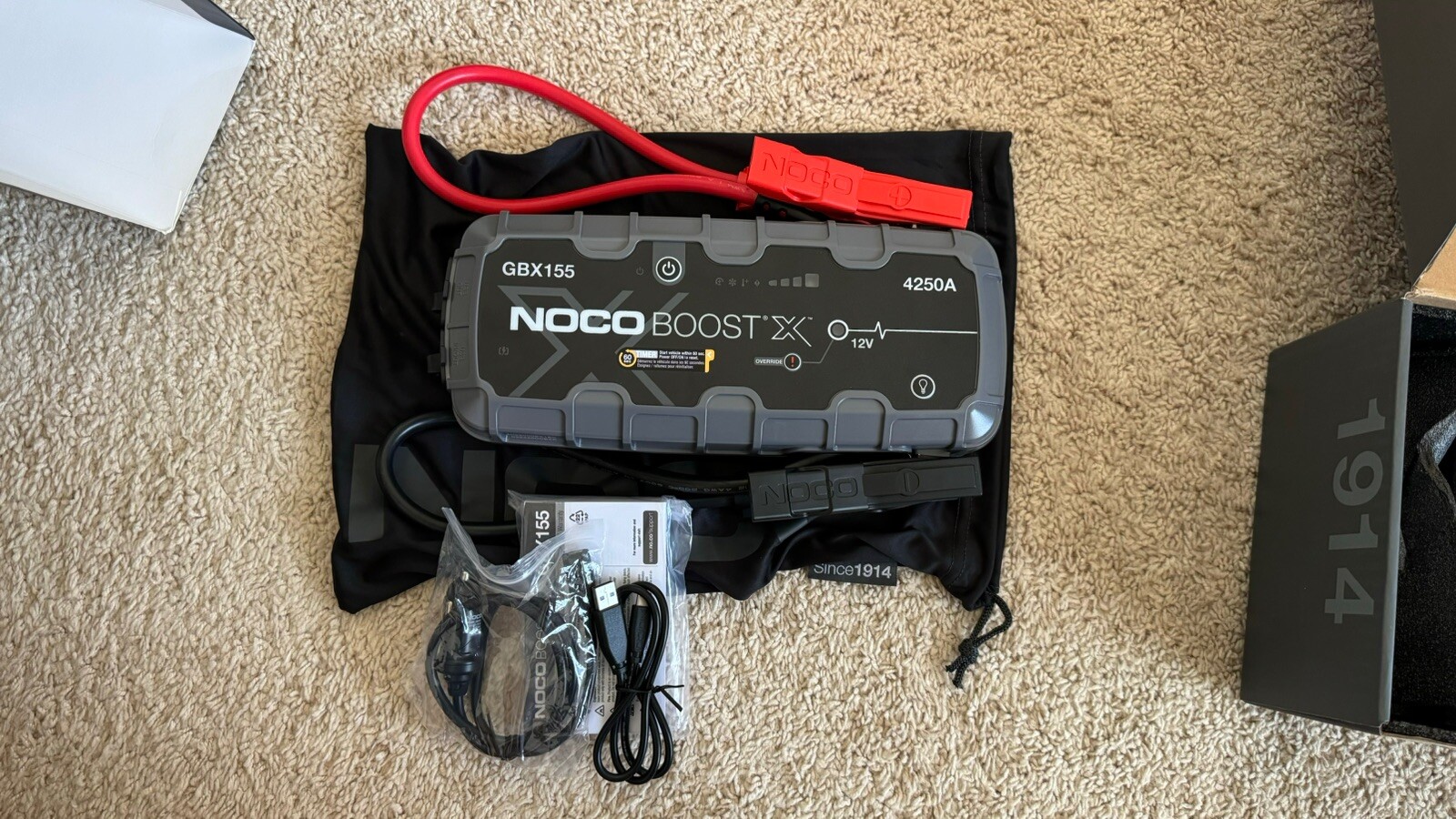 NOCO Boost X GBX155 4250A 12V UltraSafe Lithium Jump Starter | eBay