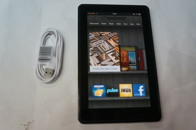 Amazon Kindle Fire (1st Generation) 8GB, Wi-Fi, 7in - Black for sale ...