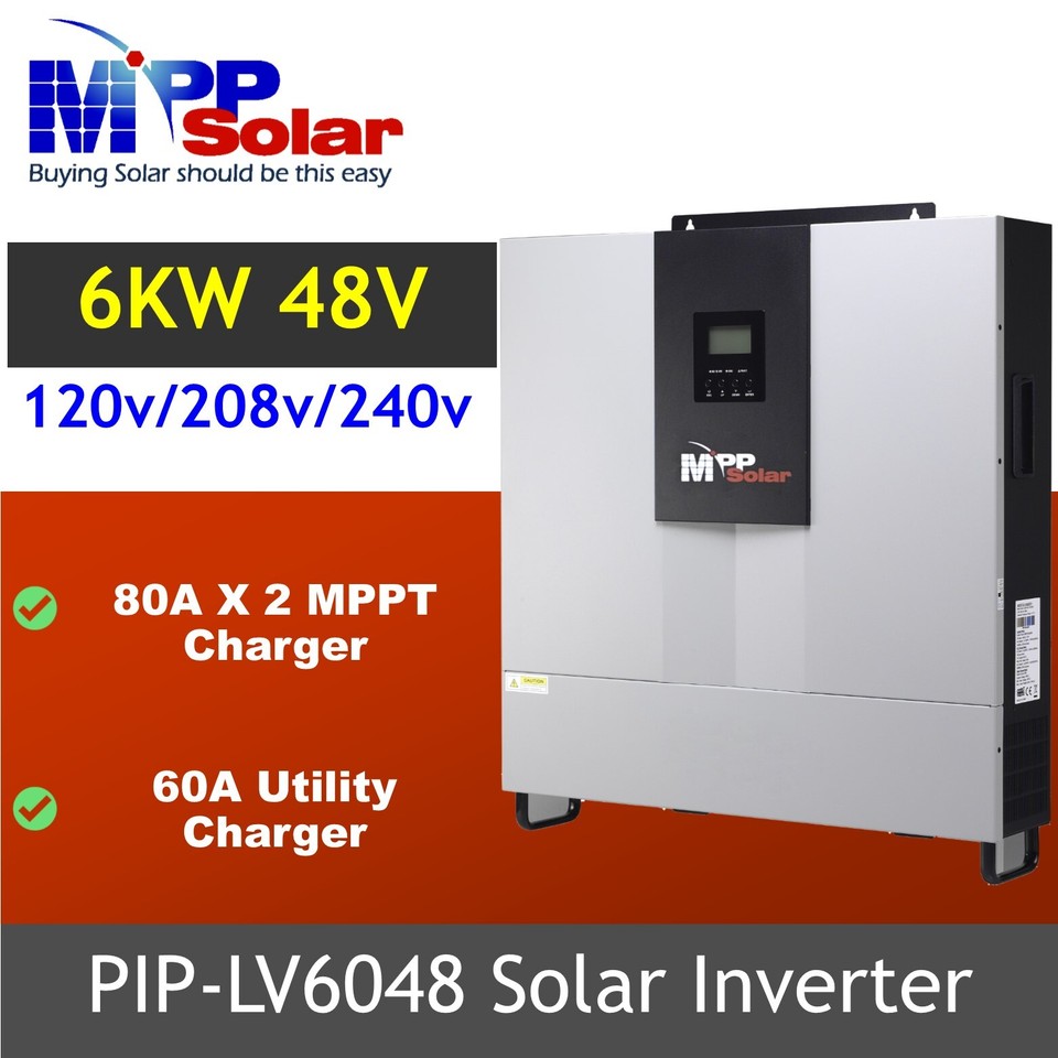1kw 2.4kw 3kw 6kw 6.5kw 12v-48v MPP Solar inverter single split phase ...