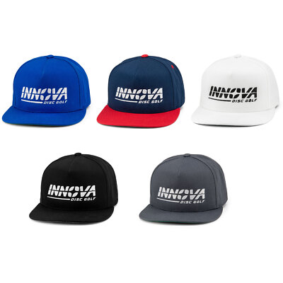 Innova Disc Golf Hat Burst Flat Bill Snapback Hat | eBay