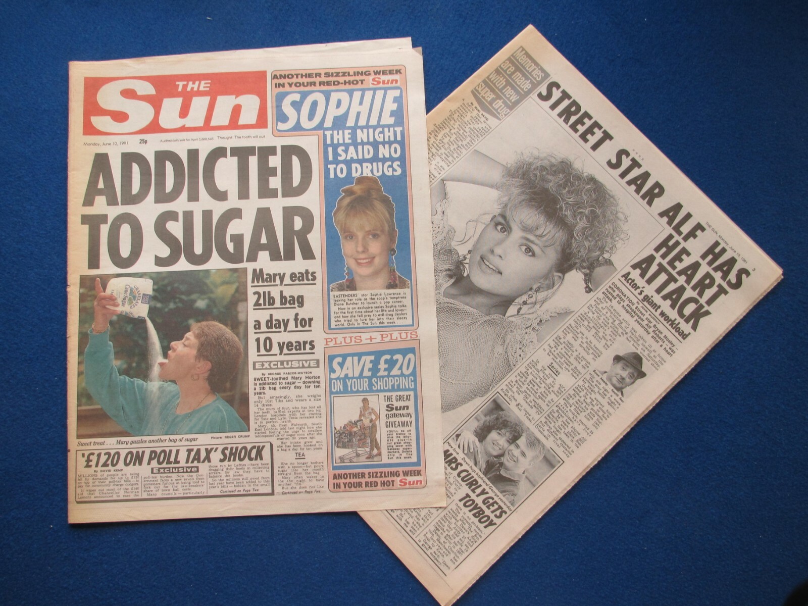 ' The Sun ' Complete original Newspapers 1991 - Your Birthday ? Page 3 ...