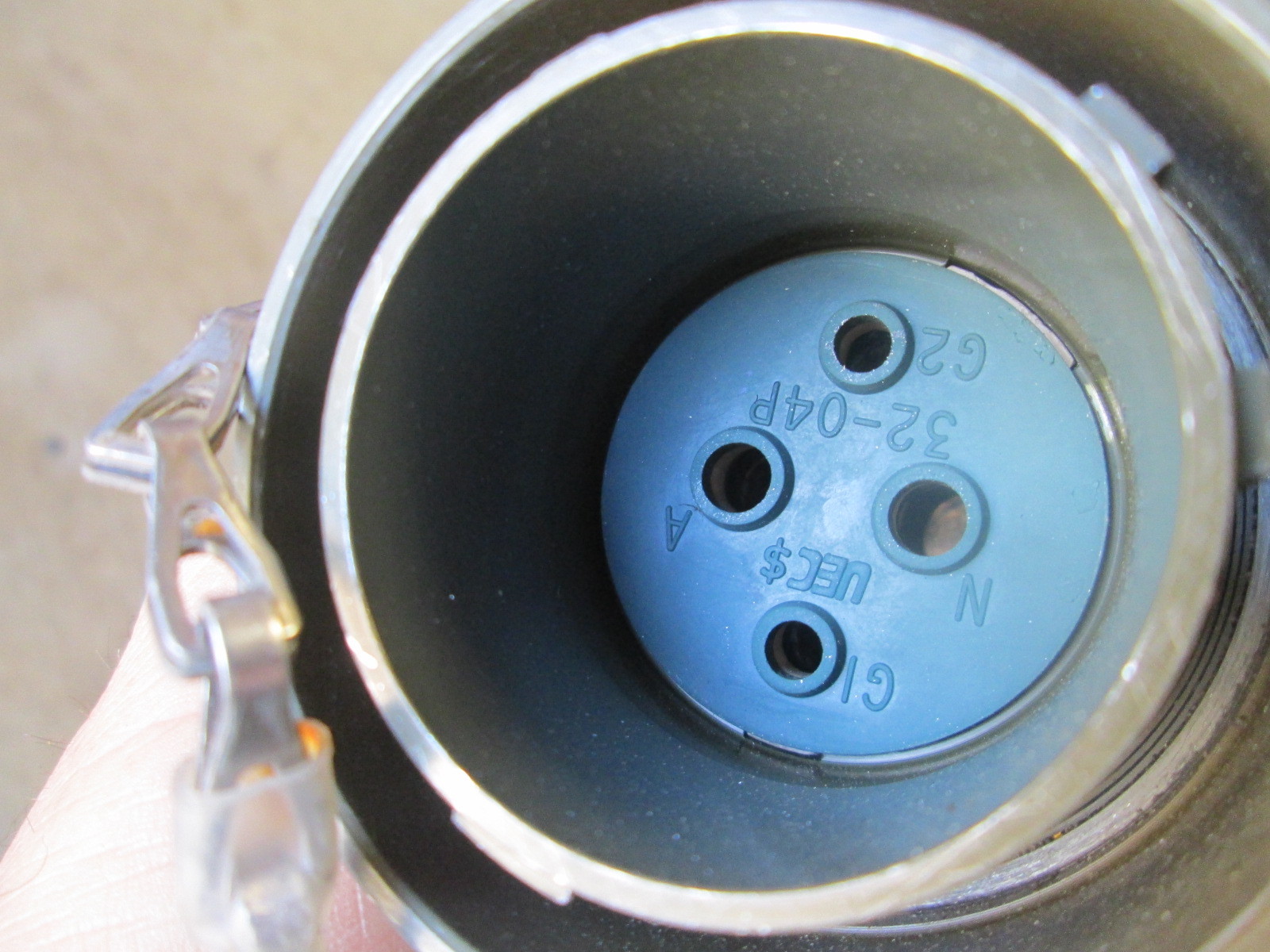 NOS Power Plug for Generator Power Cable 120VAC-1ph-2w-60hz-60A, Plug ...