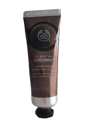 The Body Shop Coconut Hand Cream 30ml (New) - Free Postage | eBay UK