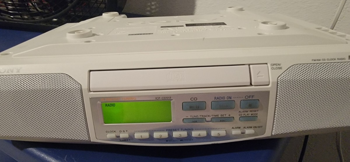 Under Cabinet Cd Player With Am Fm Radio Sony ICF CDK70 Under Cabinet