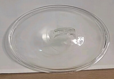 Vintage PYREX ELEGANCE OVAL Clear Glass L-32-C Casserole Dish Lid ...