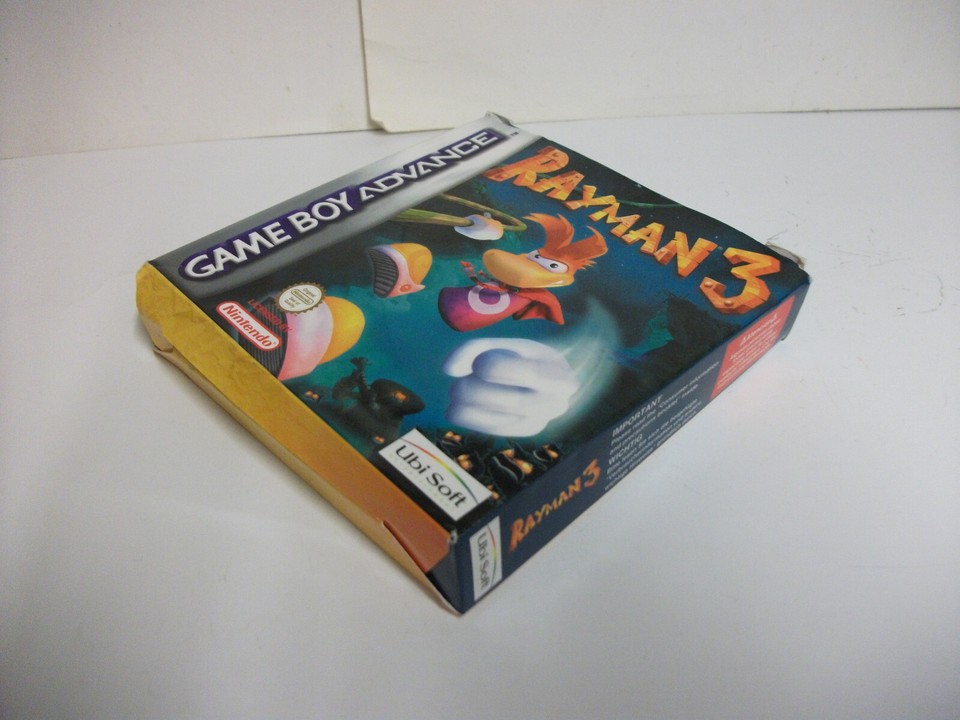 ORIGINAL BOXED COMPLETE GBA GAMEBOY ADVANCE RAYMAN 3 PAL VERSION VGC | eBay