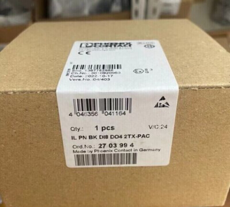 1pcs Phoenix Contact Bus coupler IL PN BK DI8 DO4 2TX-PAC 2703994 | eBay