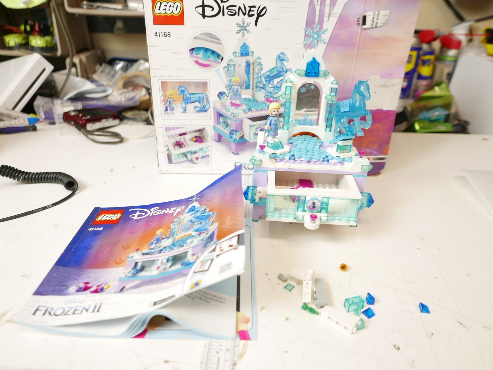 LEGO Elsa's Jewelry Box Disney Princess 41168, ~99% Complete ...