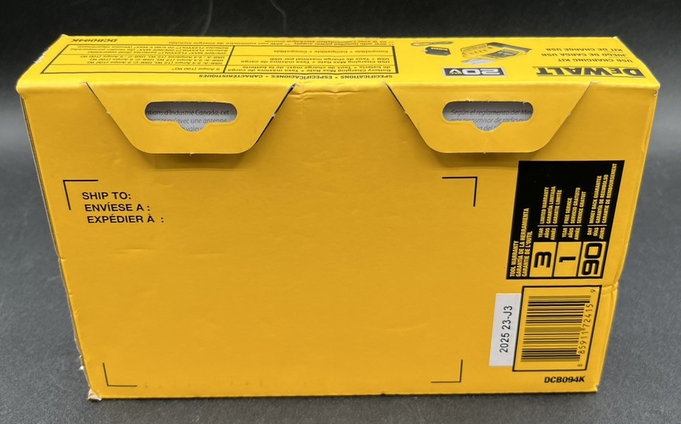 DEWALT DCB094K 20V USB-C CHARGING KIT (MVP036474) 885911724159| eBay