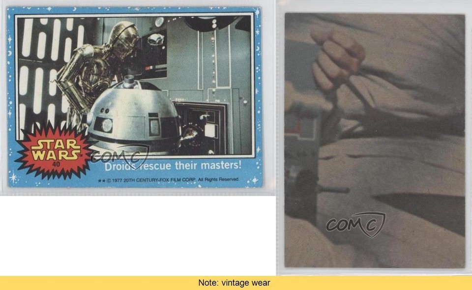 1977 Topps Star Wars Droids Rescue Their Masters! #40 READ 0e3 | eBay