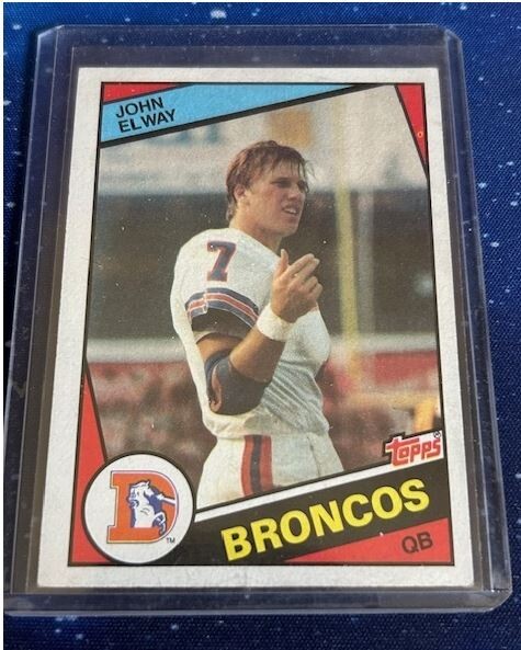 1984 Topps #63 John Elway RC | eBay