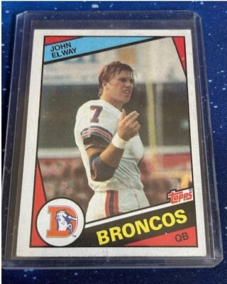 1984 Topps #63 John Elway RC | eBay