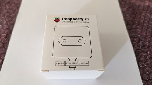 Official Raspberry Pi 4 Power Supply USB to Type-C Adapter - EU Plug ...