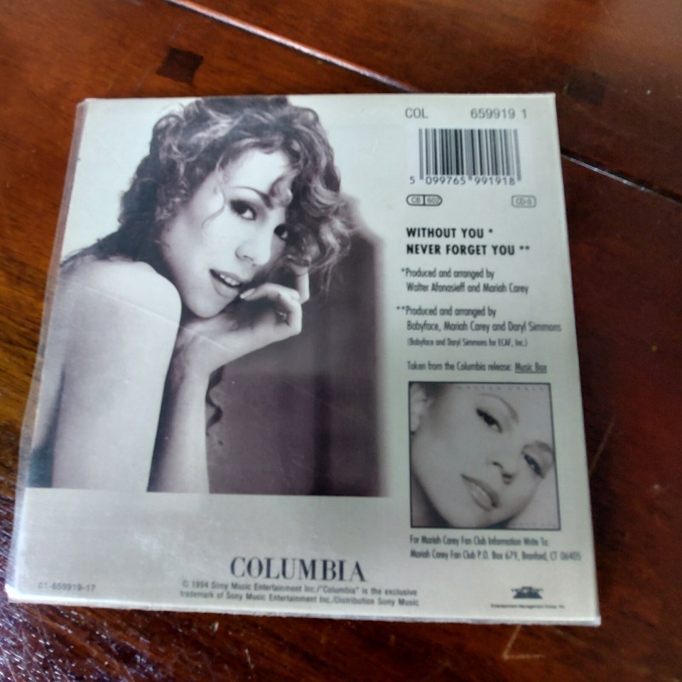 mariah carey -without you cardsleeve cd | eBay