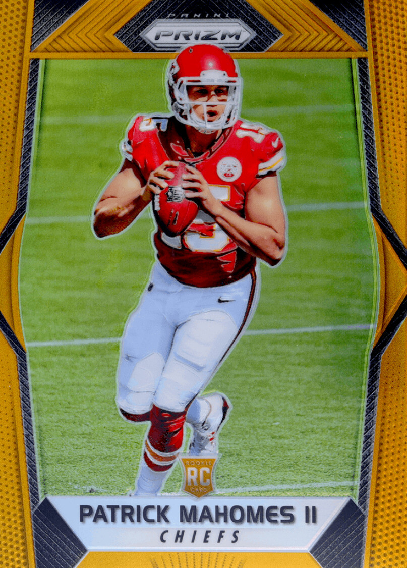 2017 Panini Prizm - Rookies Gold Prizm #269 Patrick Mahomes II /10 (RC ...