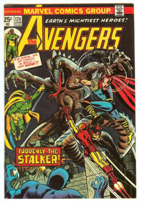 AVENGERS #124 6.5 // STAR-STALKER 1ST FULL APPEARANCE MARVEL COMICS 1974 | eBay