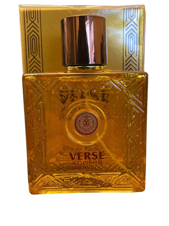 VERSE ADONIS Energetic For Men Eau de Parfum 3.4oz FOR VERSACE EROS ...