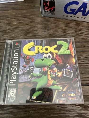 PS1 Croc 2 (Sony Playstation 1, 1999) Complete Disc Manual and Case ...