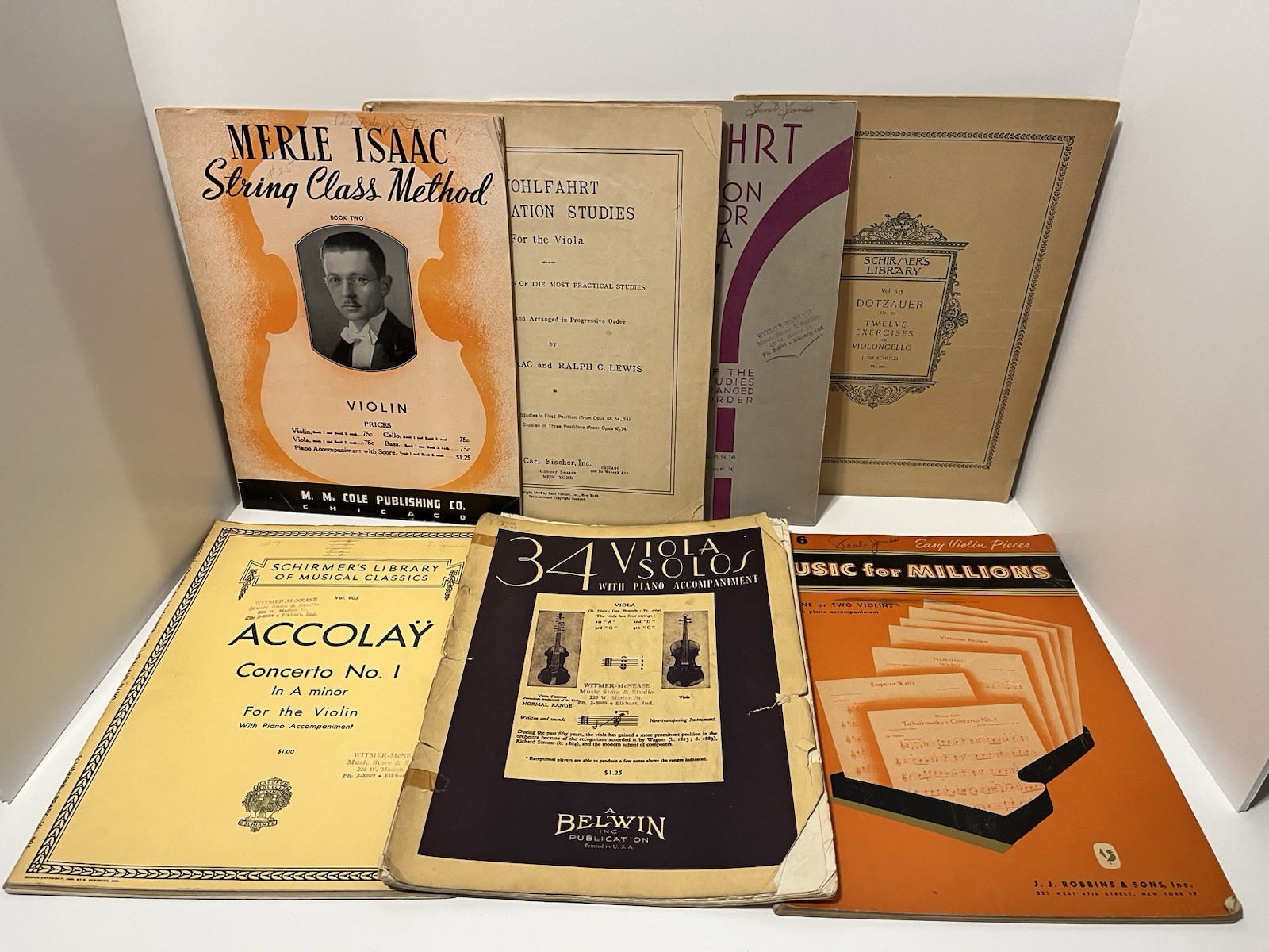 Lot Of 6 Violin & Viola Music Books Sheet Music | eBay