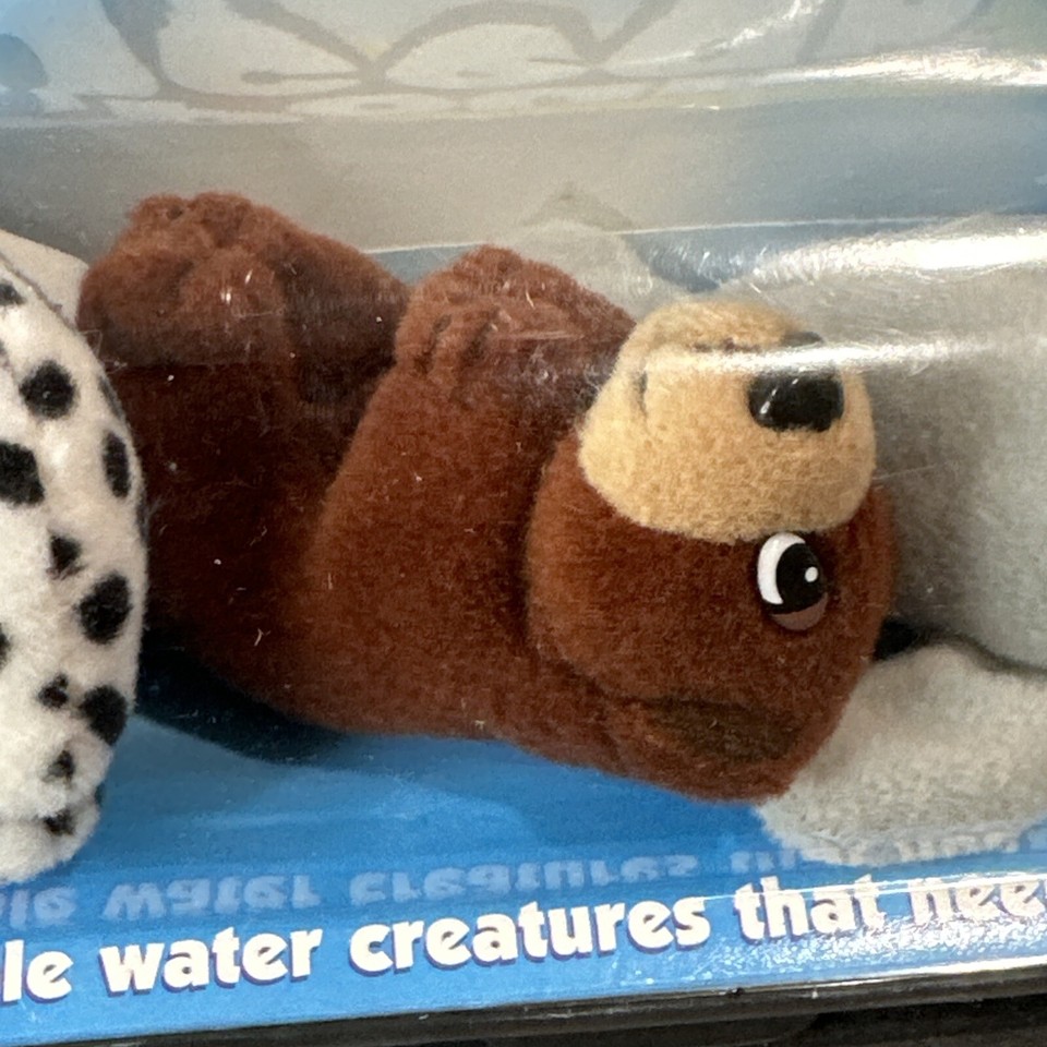 1999 Pound Ocean MOC Sea Otter Pufferfish Manatee Mini Plush Set of 3 ...