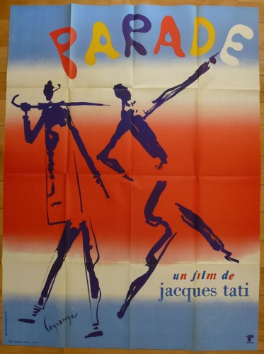 PARADE Jacques Tati Monsieur Loyal 1974 Affiche Originale 120x160 ...