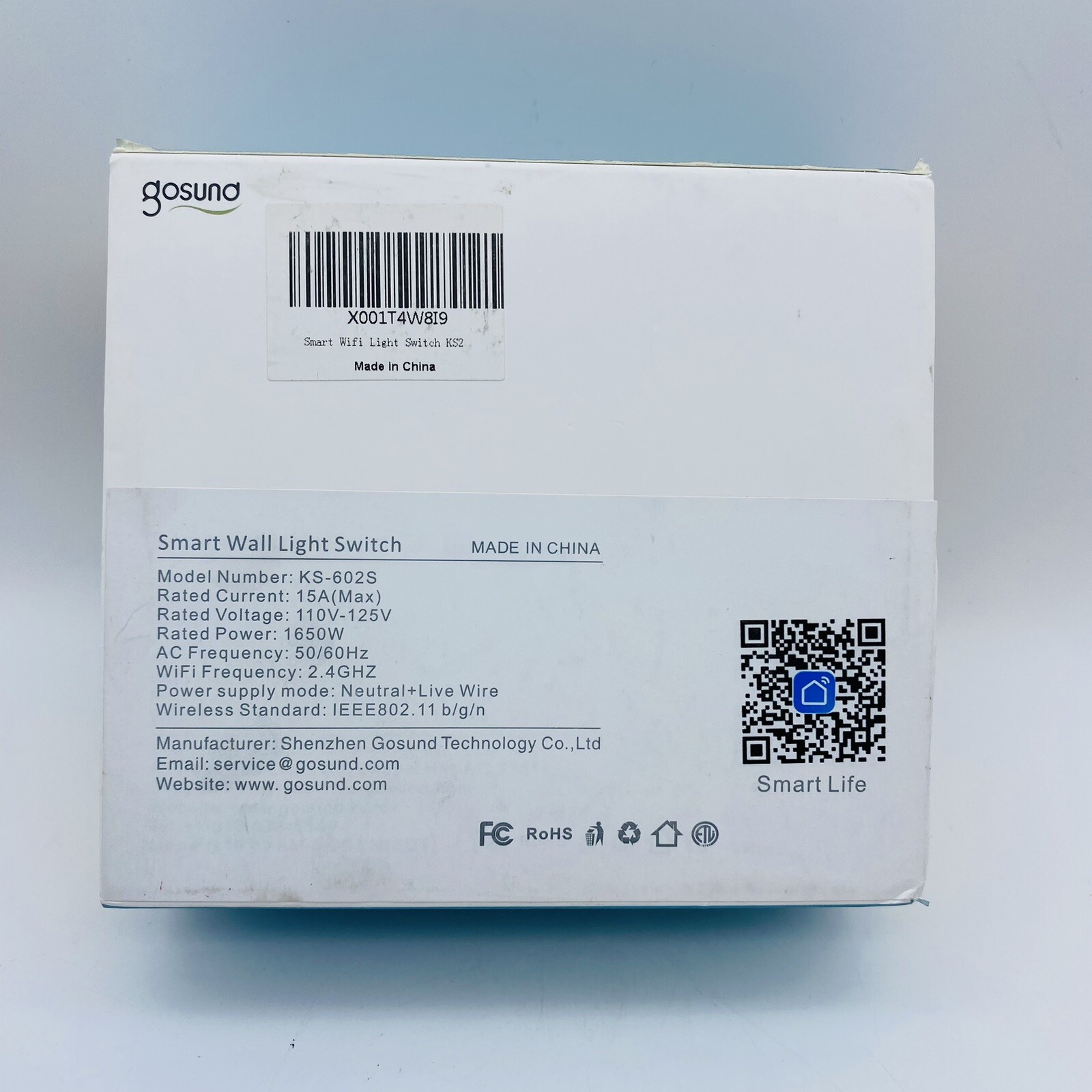 Gosund 2 Pack Smart Light Switch Wall Mount Work With Alexa Google ...