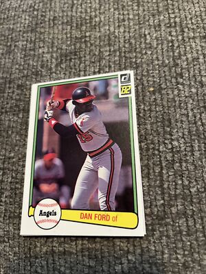 1982 Donruss 468 Dan Ford California Angels Baseball | eBay