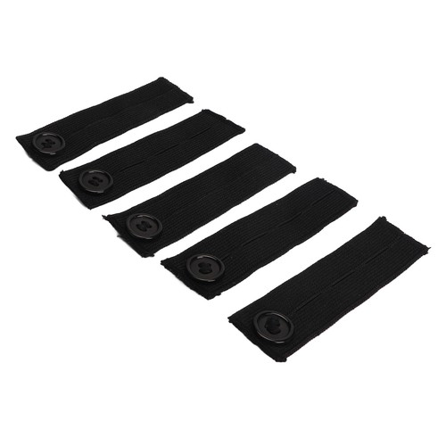 5pcs Elastic Waistband Extenders Pants Button Extender Belt Extension ...