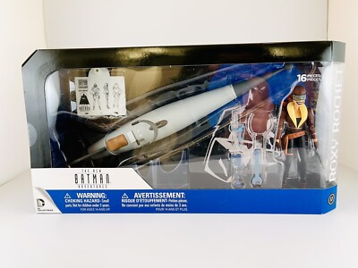 Batman Roxy Rocket Action Figure DC Collectibles Deluxe Light Up Toy ...