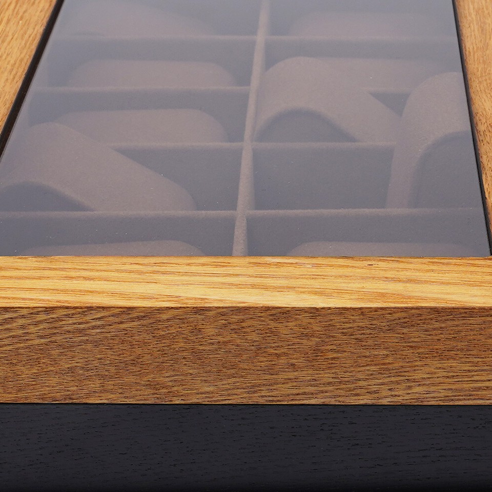 Wooden Gift Box Watch 12 Slots Box Case Watch Box Organizer Jewelry ...