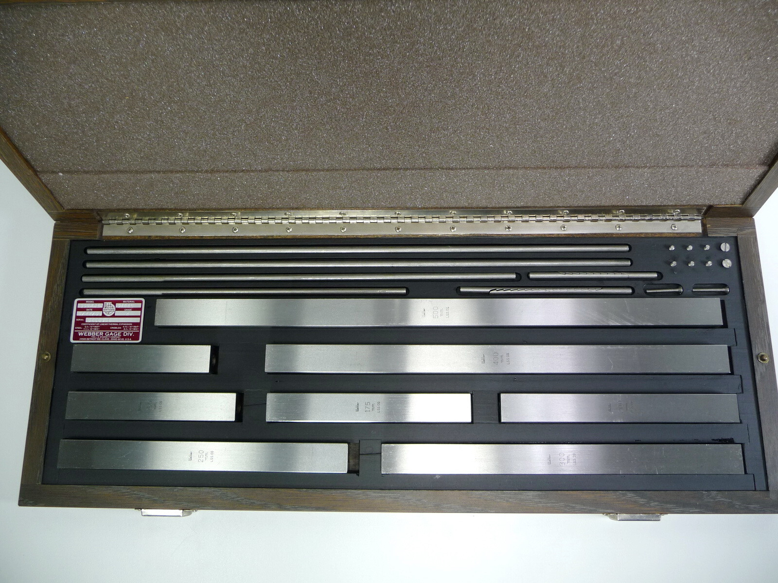 5 Box! GIGANT Lot of STARRETT Square Gage Block ,Accessorys Sets METRIC ...