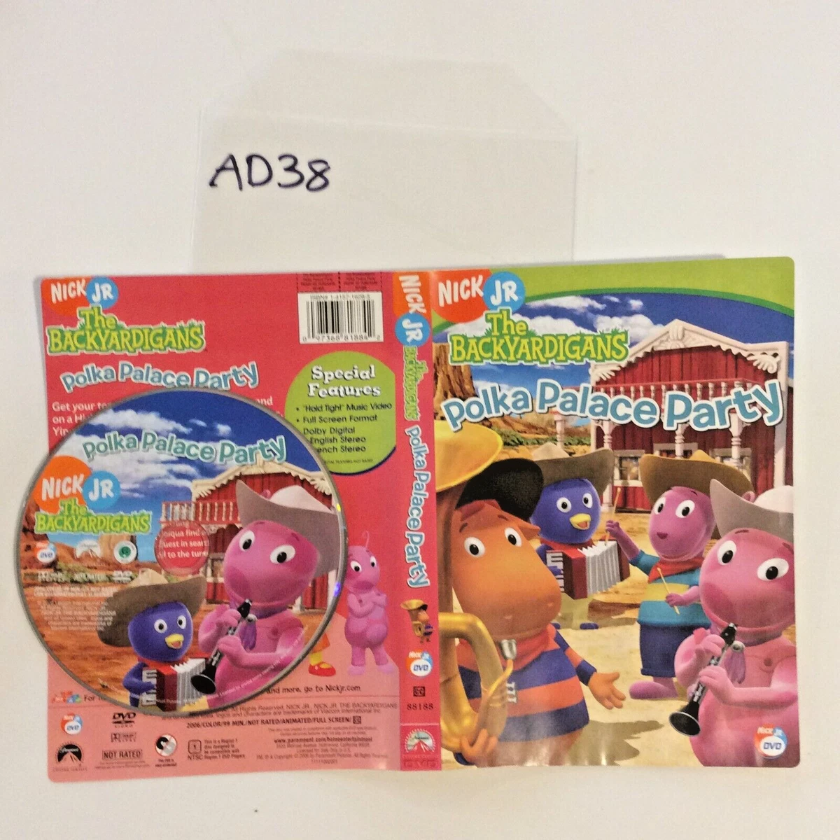 The Backyardigans Polka Palace Party Dvd
