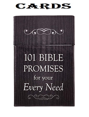 101 Bible Promises for Your Every Need, Inspirational Scripture Cards ...