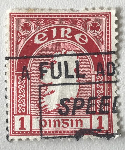 Ireland / Eire Red 1933 Used Stamp. With Post Mark | eBay