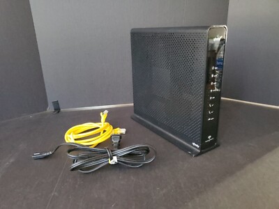 Comcast Cable Modem Rear View