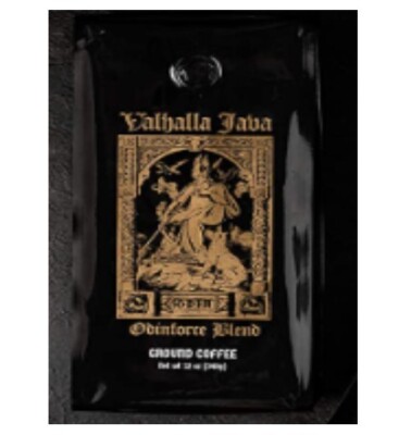 Death Wish Coffee Valhalla Java Odinforce Blend-Ground Dark Roast ...
