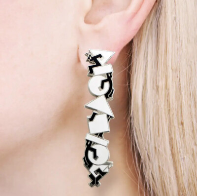 Vintage ACME Studio "Totem" Earrings by Artist JERRY LEIBOWITZ NEW | eBay