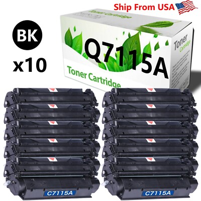 10PK C7115A 7115A Toner Cartridge for Laser Jet MFP 3330 | eBay