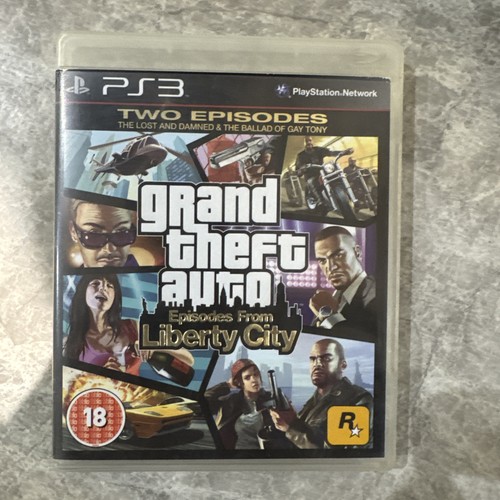 Grand Theft Auto: Episodes From Liberty City PlayStation 3 PS3 BOX ...