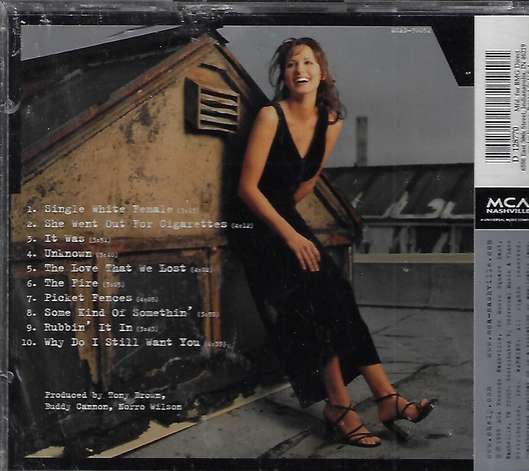 Single White Female by Chely Wright (CD, May-1999, MCA Nashville) for ...