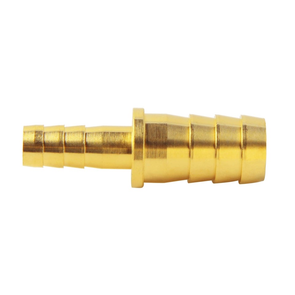 Brass Hose Barb Reducer 3/8" to 1/4" Hose ID Reducing Barbed Hose ...