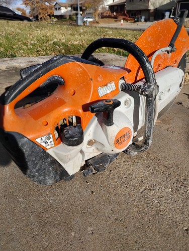 STIHL TS420 14 inch Gas Handheld Cut-off saw With Diamond Blade | eBay