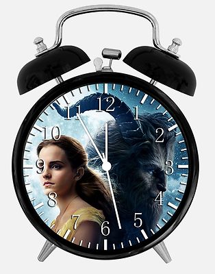 Beauty and the Beast Alarm Desk Clock 3.75" Home or Office Decor F08 ...