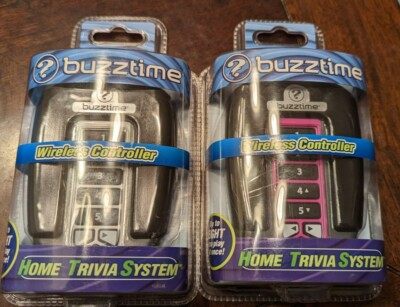 NEW 2 PACK CADACO BUZZTIME HOME TRIVIA SYSTEM WIRELESS CONTROLLERS ...