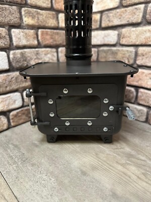 Tiny Wood Burning Stove, Mini Stove, Camping Stove, Tent and Sailboat ...
