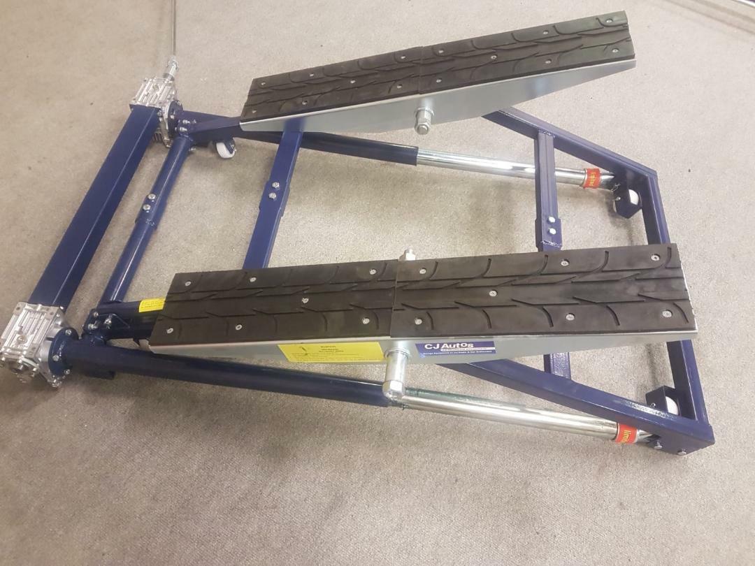 TILTING CAR LIFT MINI TILTING LIFT ADJUSTABLE CAR RAMP CJAUTOS CL01_2 ...