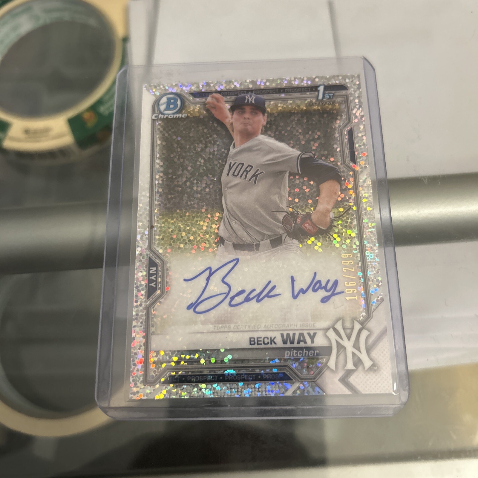 2021 Bowman - Chrome Prospects Autographs Speckle Refractor #CPA-BW ...