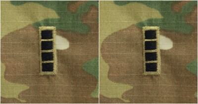 US Army Chief Warrant Officer W-4 Rank OCP MultiCam Sew-On Patches ...