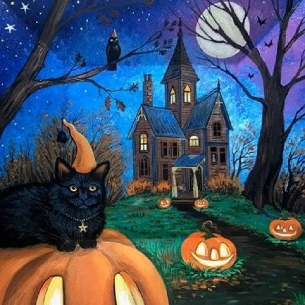 Black Cat Haunted House